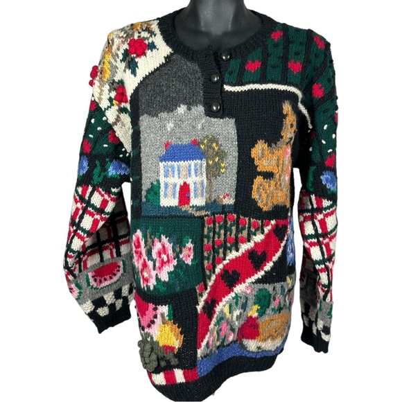 Eagle'S Eye | Sweaters | The Eagles Eye Vintage 8s Wool Sweater Medium ...